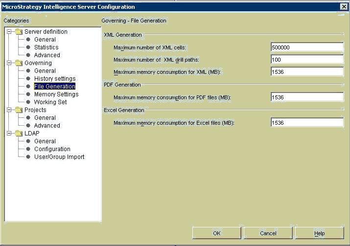 KB17906: Unable to export or run a Report with the error 'MicroStrategy ...