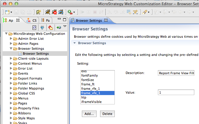 KB38251: How to Show the View Filter and Report Filter by Default with MicroStrategy Web SDK 10.0