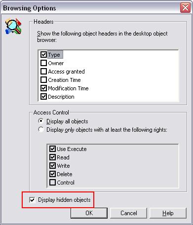 KB19828: How to display hidden and invisible folders/objects in ...