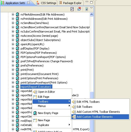 Kb30879 How To Add A New Toolbar Item Using Web Customization Editor With Microstrategy Web Sdk