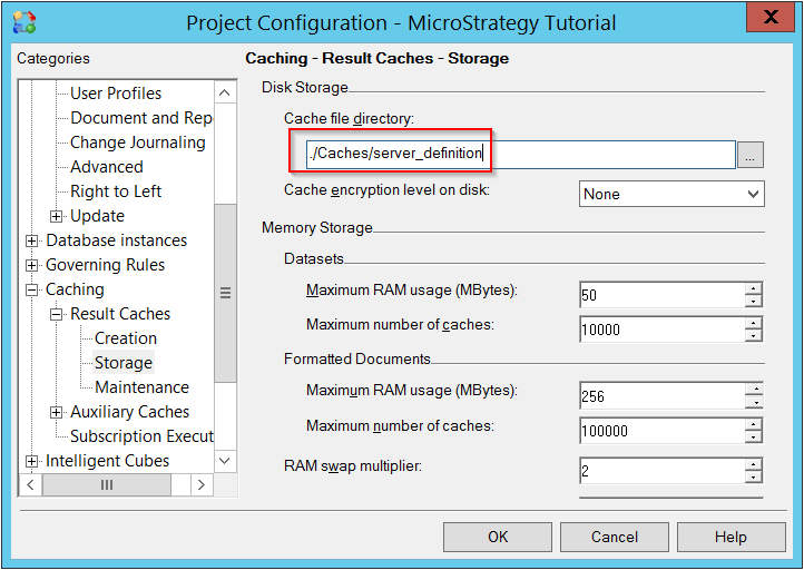 KB441125: How to configure Cache, Cube, Inbox, and Session Recovery ...