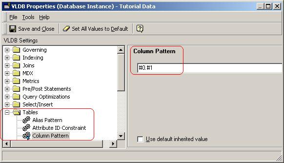 KB30665: How to change the syntax with column names and table names by ...