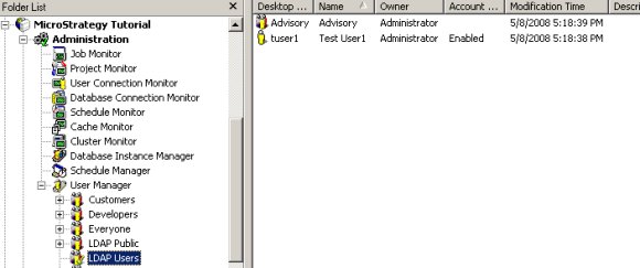 KB18506: Importing and linking users using LDAP integration with the MicroStrategy 2021 ...
