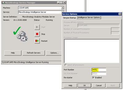 KB290597: "The connection failed.Possible causes are a) server is not ...