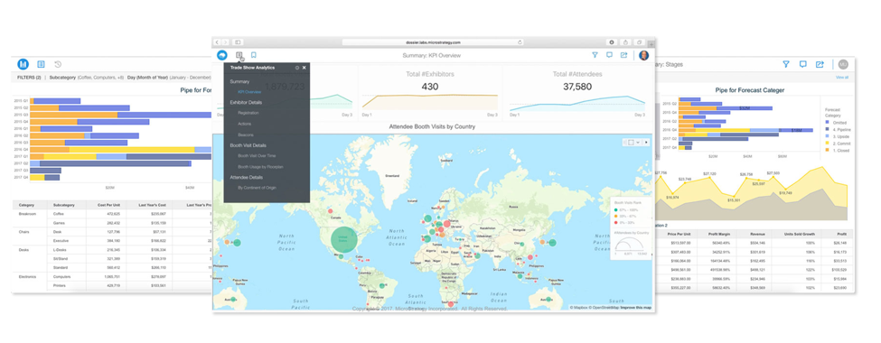 Dashboards (Visual Insight) Homepage