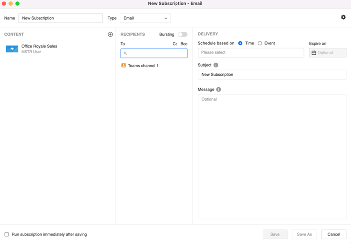 KB486001: In MicroStrategy 2021, you can distribute content to ...