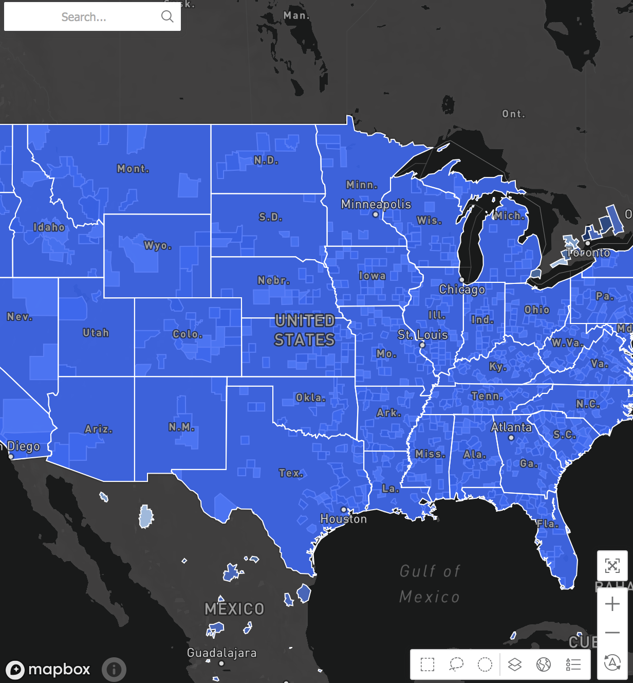 ESRI v. Mapbox - key differences between MicroStrategy's mapping options.