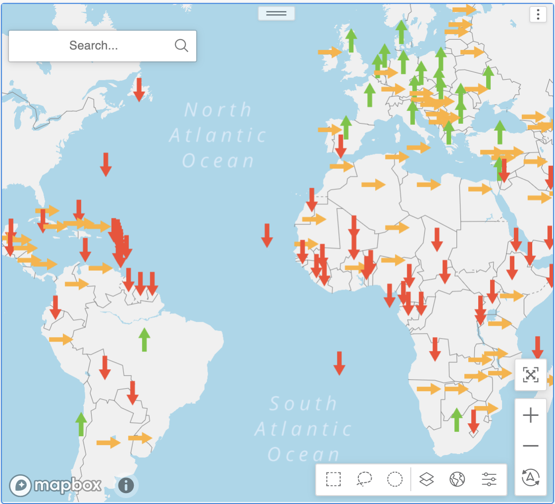 ESRI v. Mapbox - key differences between MicroStrategy's mapping options.